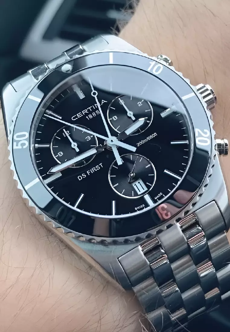 Buy Certina Certina DS First Ceramic Chronograph Men's Watch ...