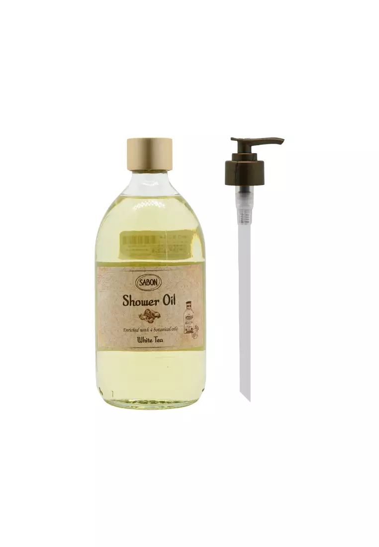 Buy Sabon Sabon Shower Oil White Tea 500ml 2026 Online | ZALORA