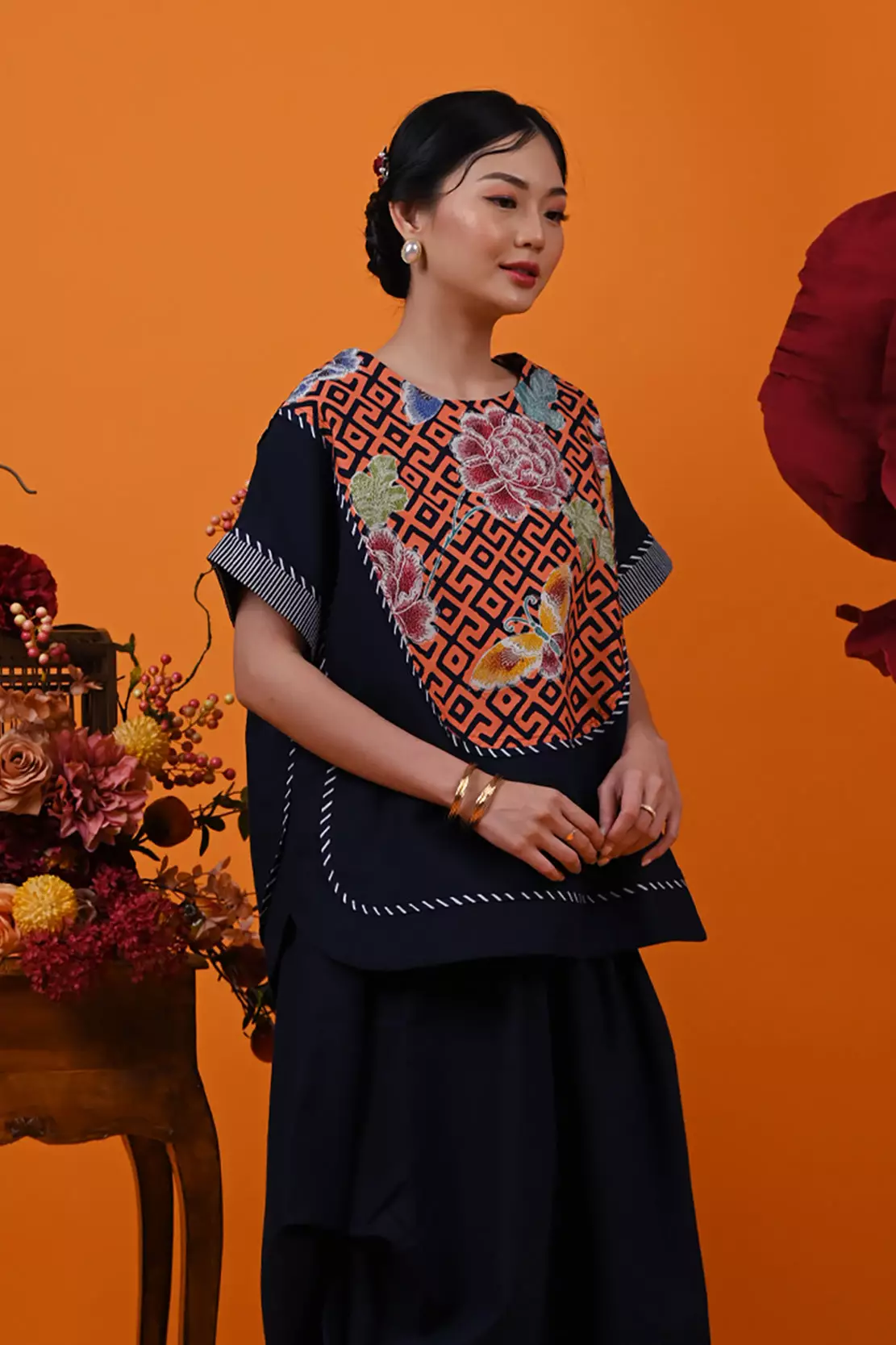 Jual Nona Rara Batik NONA RARA - Lekker Encim T3586, Blouse Batik ...