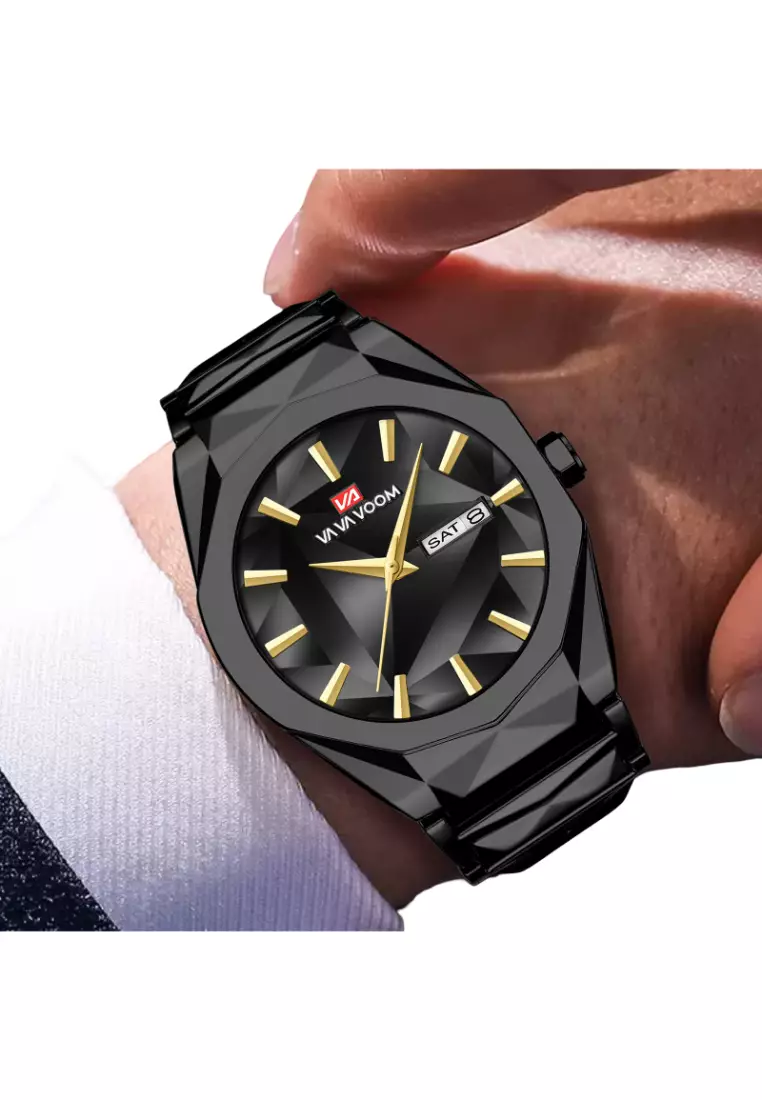 Buy OPCHIC Dual Calendar Color Changing Business Quartz Watch 2025 ...