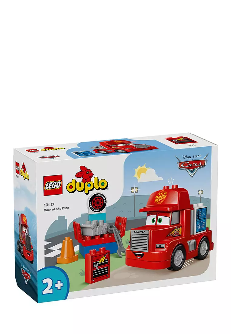 Buy LEGO® DUPLO 10417 Mack at the Race, Age 2+, Building Blocks, 2024 ...