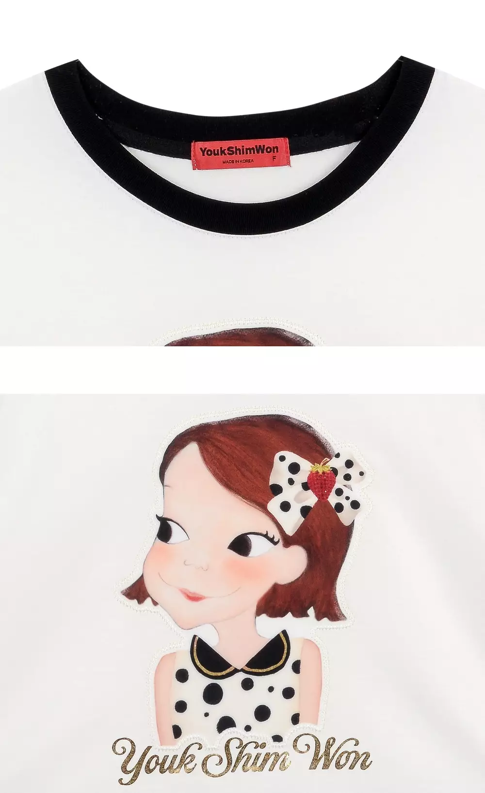 Jual Youk Shim Won Dot Lady Crop T-Shirt F Ria Original 2025 | ZALORA ...
