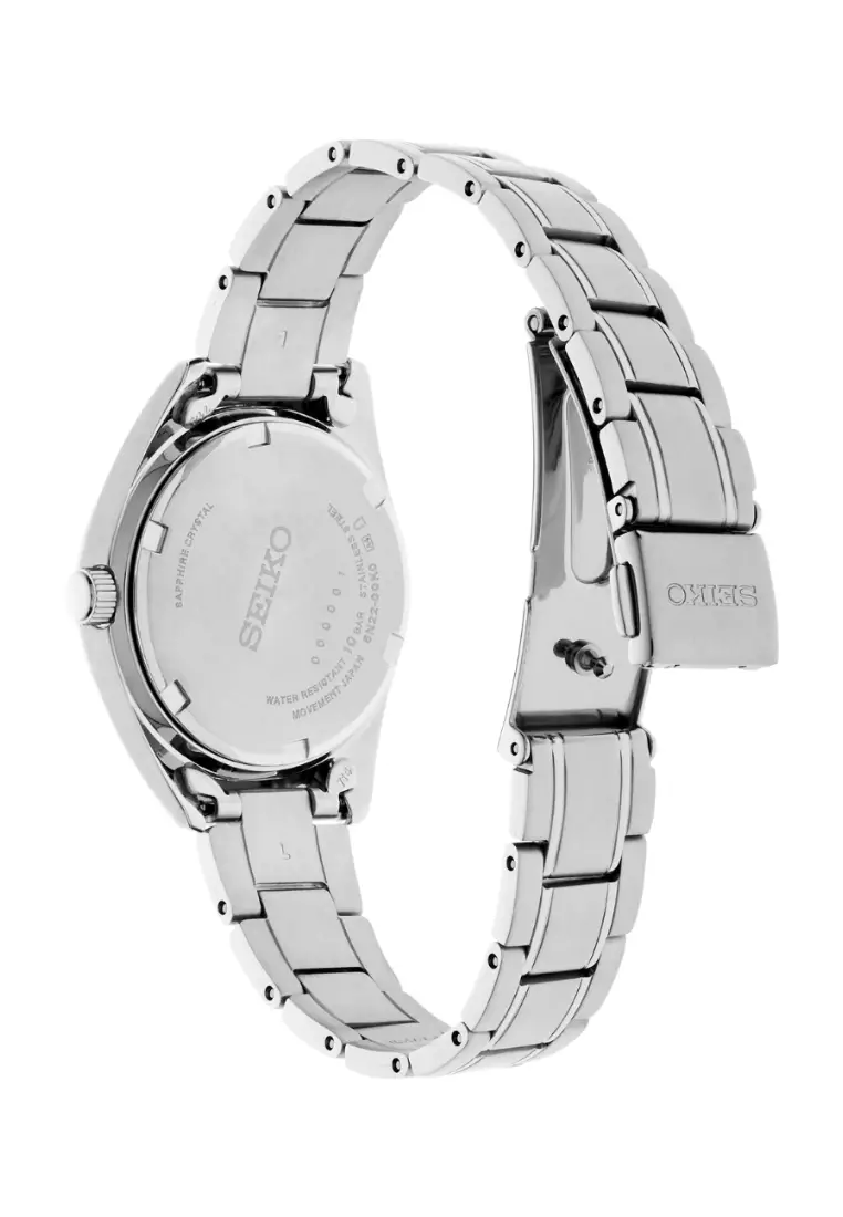 Buy Seiko Seiko Lady Essentials Collection Blue Sunray Dial Sapphire ...