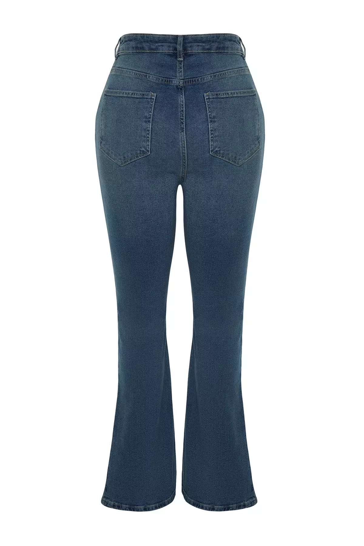 Buy Trendyol Curve High Waist Spanish Leg Jeans Online | ZALORA Malaysia