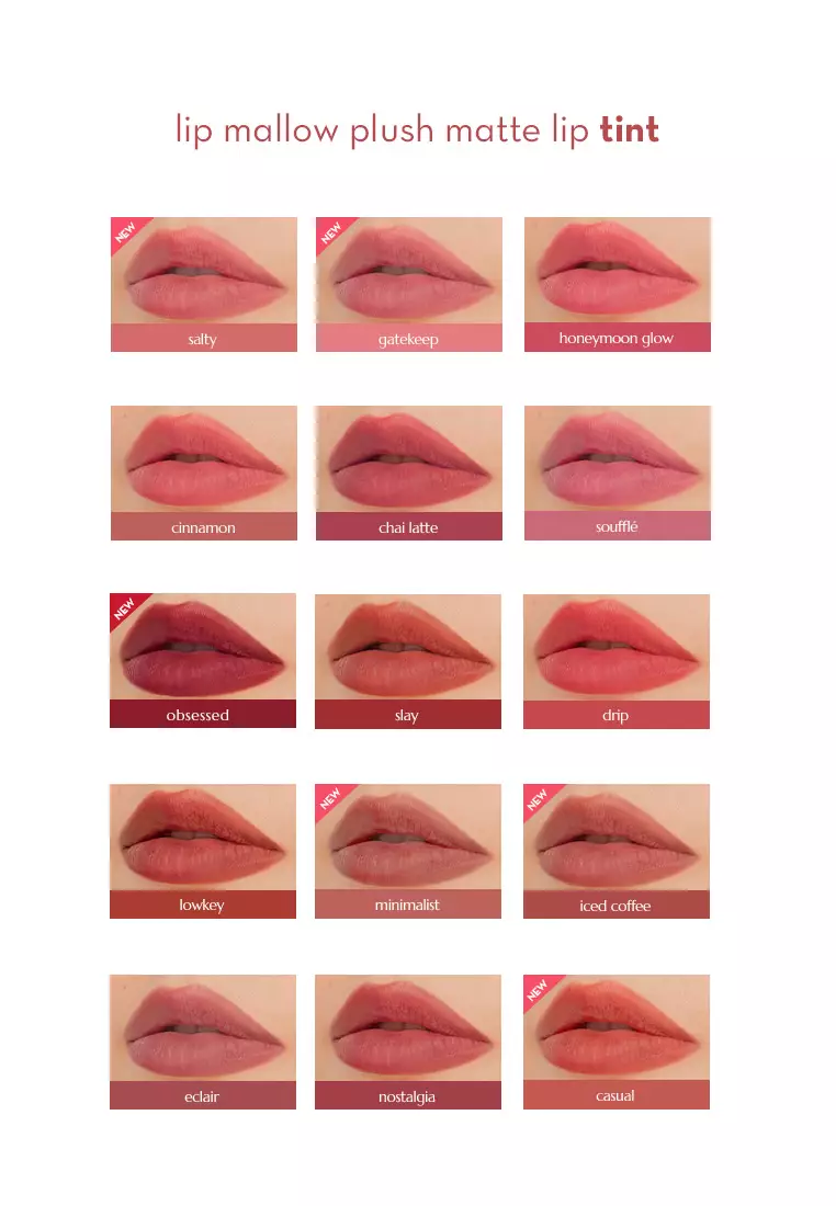 Buy Happy Skin Mini Lip Mallow Plush Matte Lip Tint In Obsessed 2025 ...