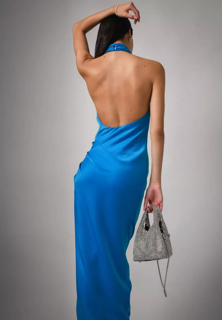 Buy FORCAST Sydney Backless Draped Dress Online | ZALORA Malaysia