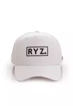 Buy RYZ RYZ Logo Baseball White Cap. Online | ZALORA Malaysia