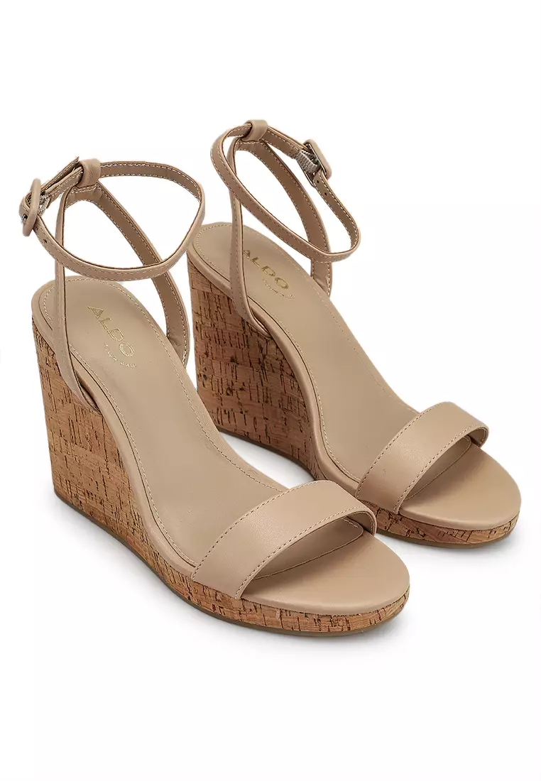 Buy ALDO Fusa Ankle Strap Wedges Online | ZALORA Malaysia