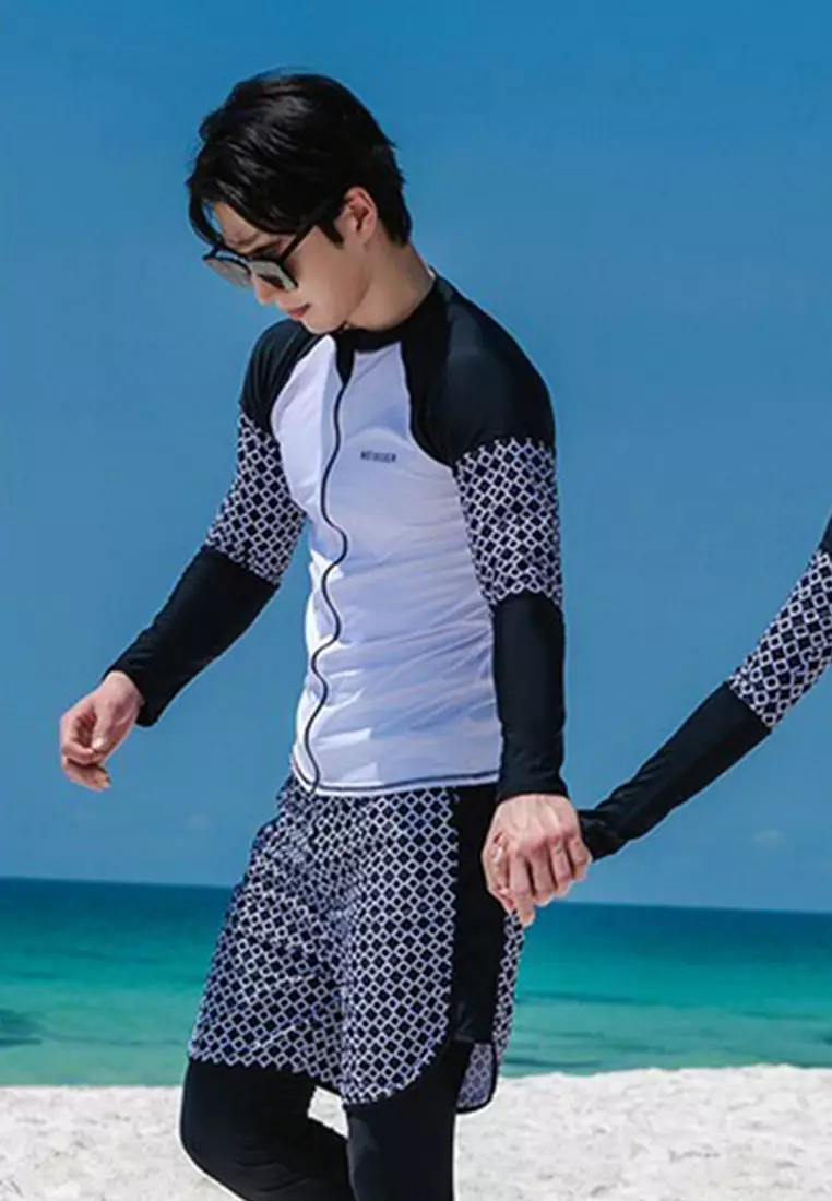 Buy LYCKA LLL3059 Korean Style Men Rash Guard 3-Pieces Set Multi 2025 ...