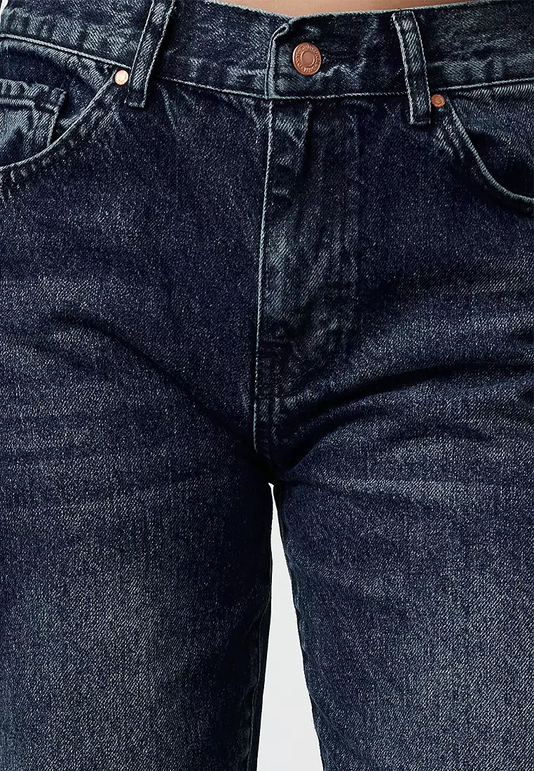 Buy Trendyol Washed Out Denim Jeans 2025 Online | ZALORA Philippines