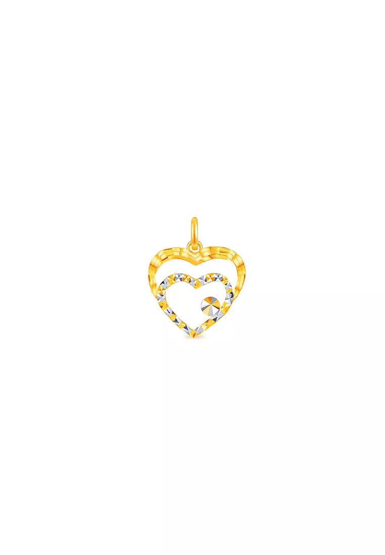 Buy MJ Jewellery MJ Jewellery 375/9K Gold Love Pendant B86 2024 Online ...