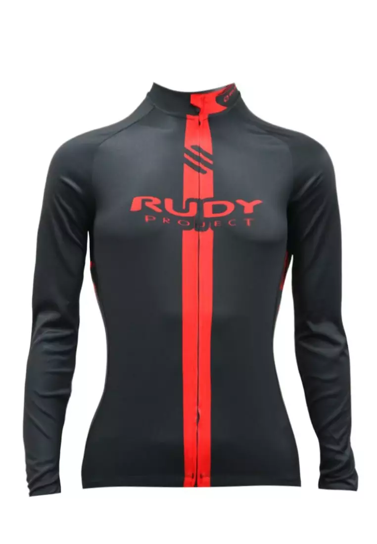 Buy Rudy Project Womens Cycling Long Sleeve Jersey Italy in Black 2025 ...
