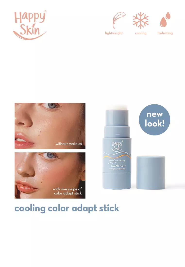 Buy Happy Skin Dew Cooling Color Adapt Stick 2024 Online | ZALORA ...