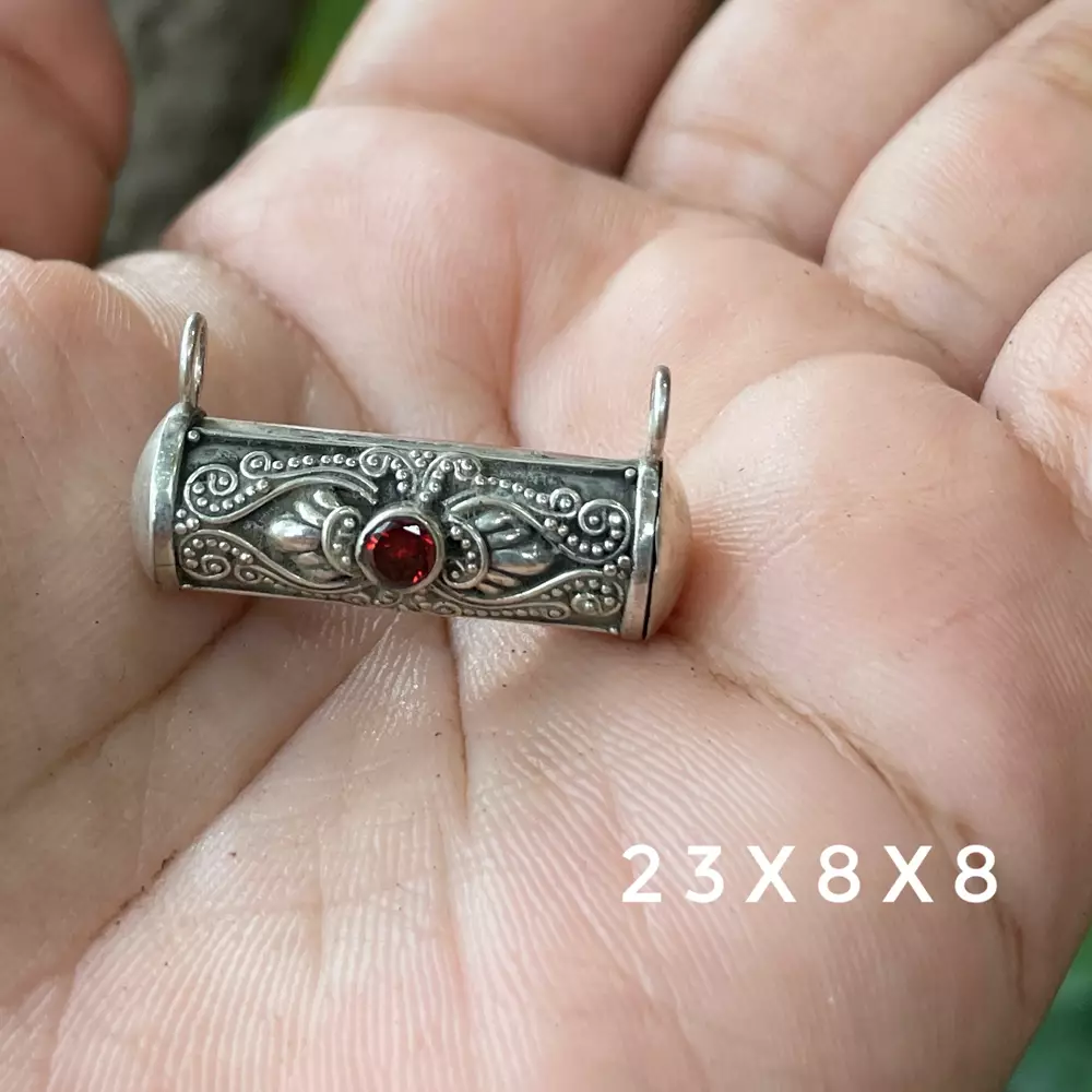 Jual Kusuma Silver Liontin Pendant Perak Silver Bali 925 Parfum Box ...