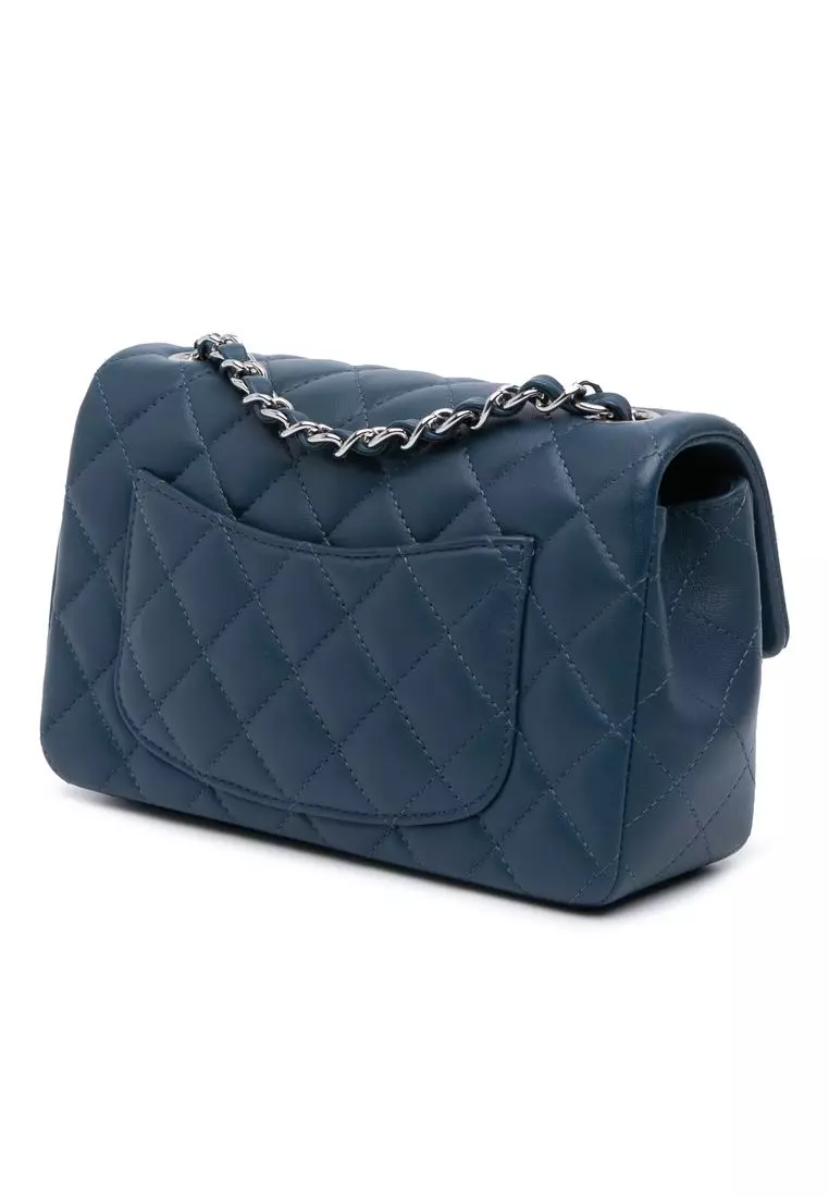 Buy Chanel Pre-Loved Chanel Mini Rectangular Classic Lambskin Single ...