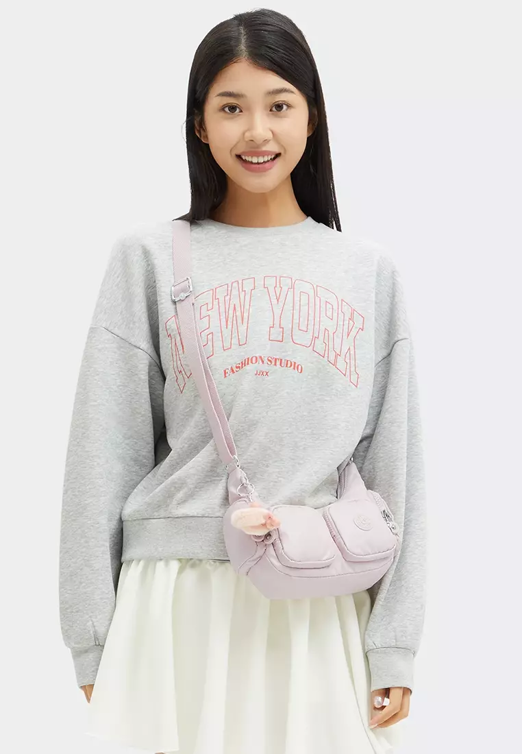 Buy Kipling RIKKA MINI Pink Shine Crossbody Bag 2025 Online | ZALORA