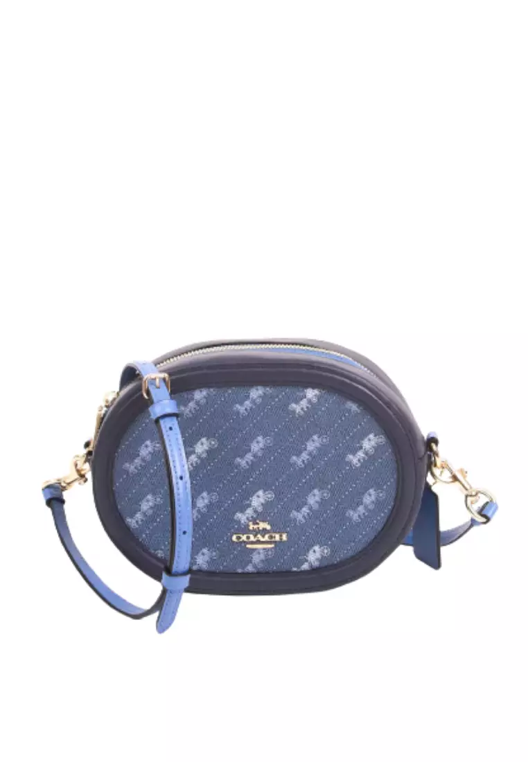 線上選購 Coach Coach Printed Camera C4057 Crossbody Bag In Denim | ZALORA 台灣