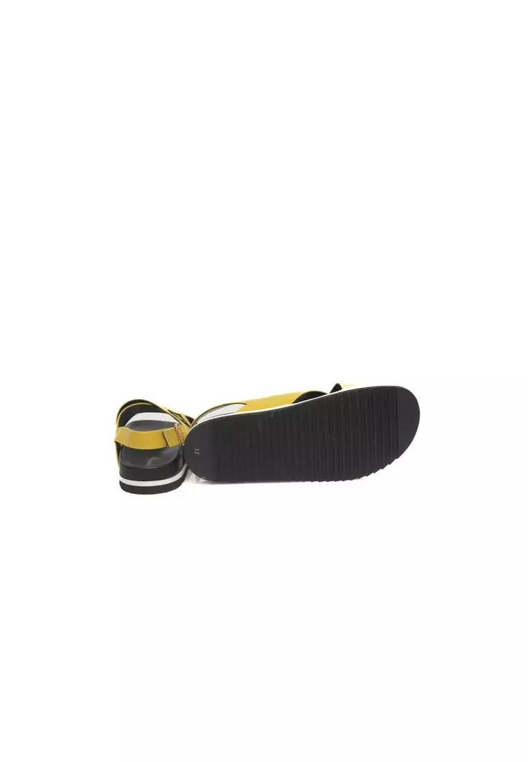 Buy CERRUTI 1881 CrossStrap Slingback SandalsMustard 2025 Online ...