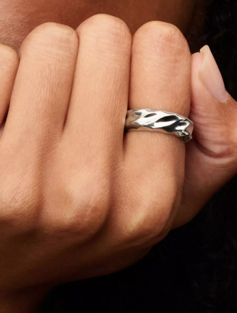 Jual PANDORA Texture sterling silver ring Original 2026 | ZALORA ...