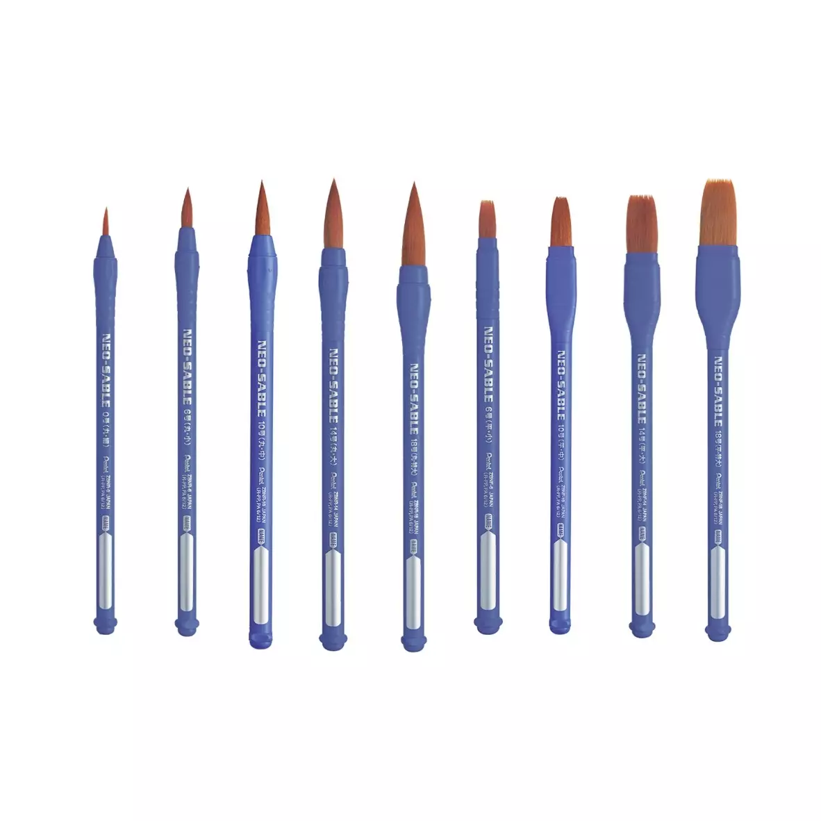 Jual Pentel Neo Sable Nylon Brush Round Original 2023 | ZALORA Indonesia