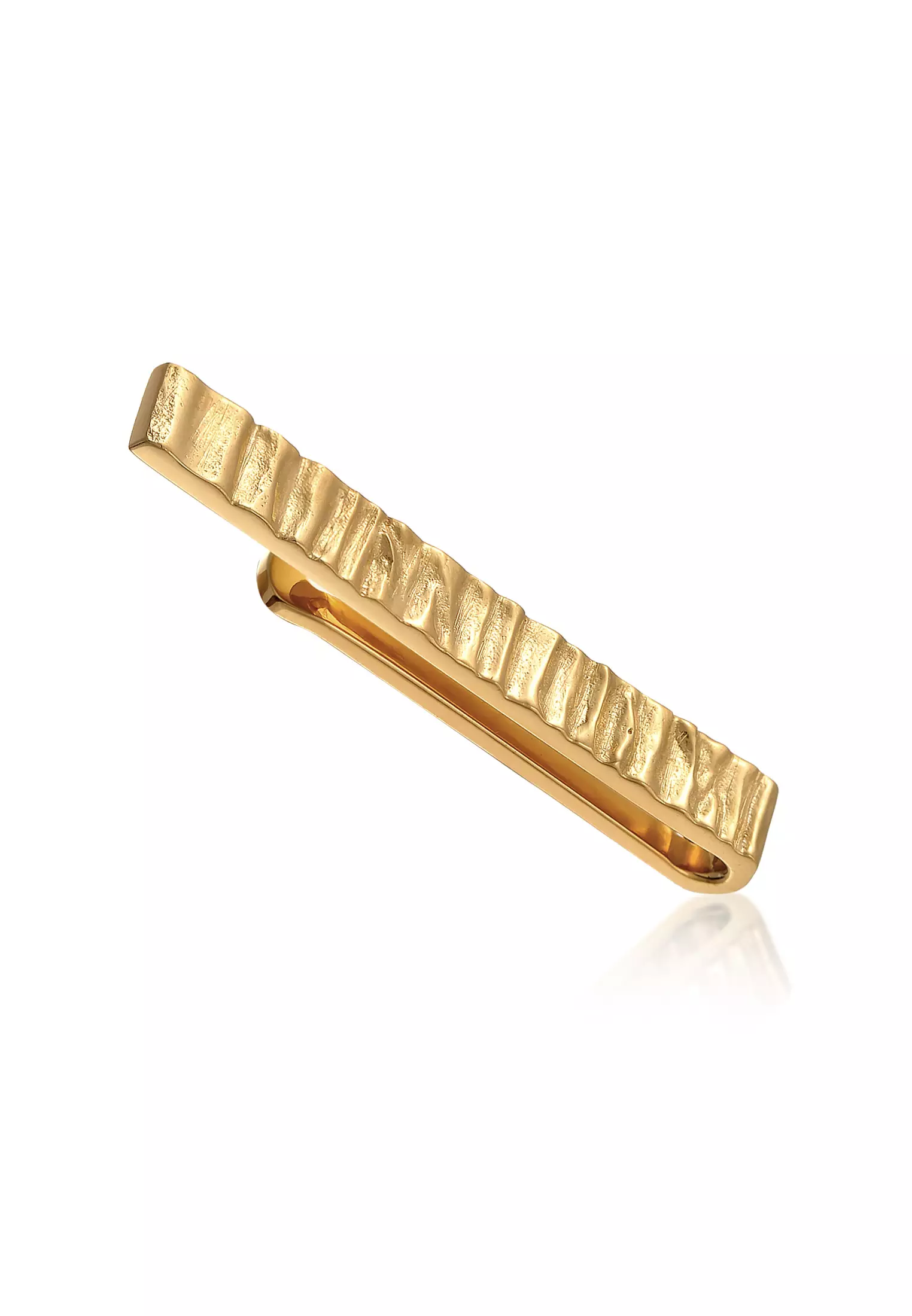 Buy Kuzzoi Tie Pin Men Organic Trend Textured Gold Plated 2026 Online ...