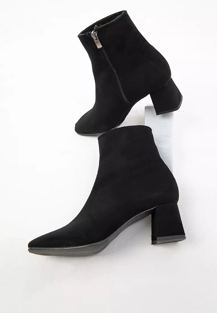 Buy Soho Tucked Mid Heeled Boots 2025 Online | ZALORA