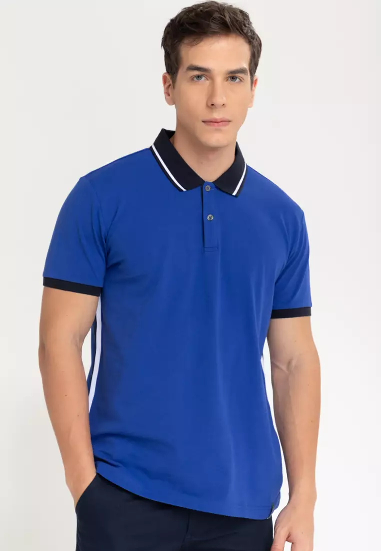 Buy PERRY ELLIS Pique Tape Polo Shirt 2025 Online | ZALORA Philippines