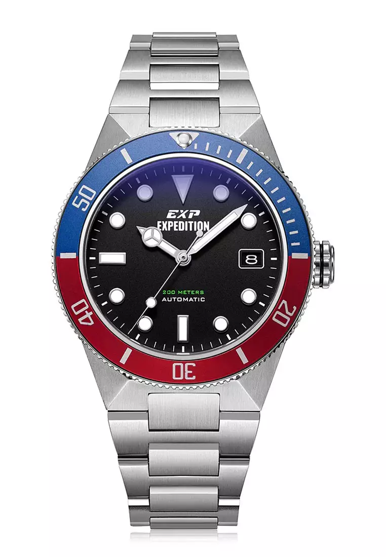 Jual Expedition Expedition Jam Tangan Pria - Silver Blue Red Black ...