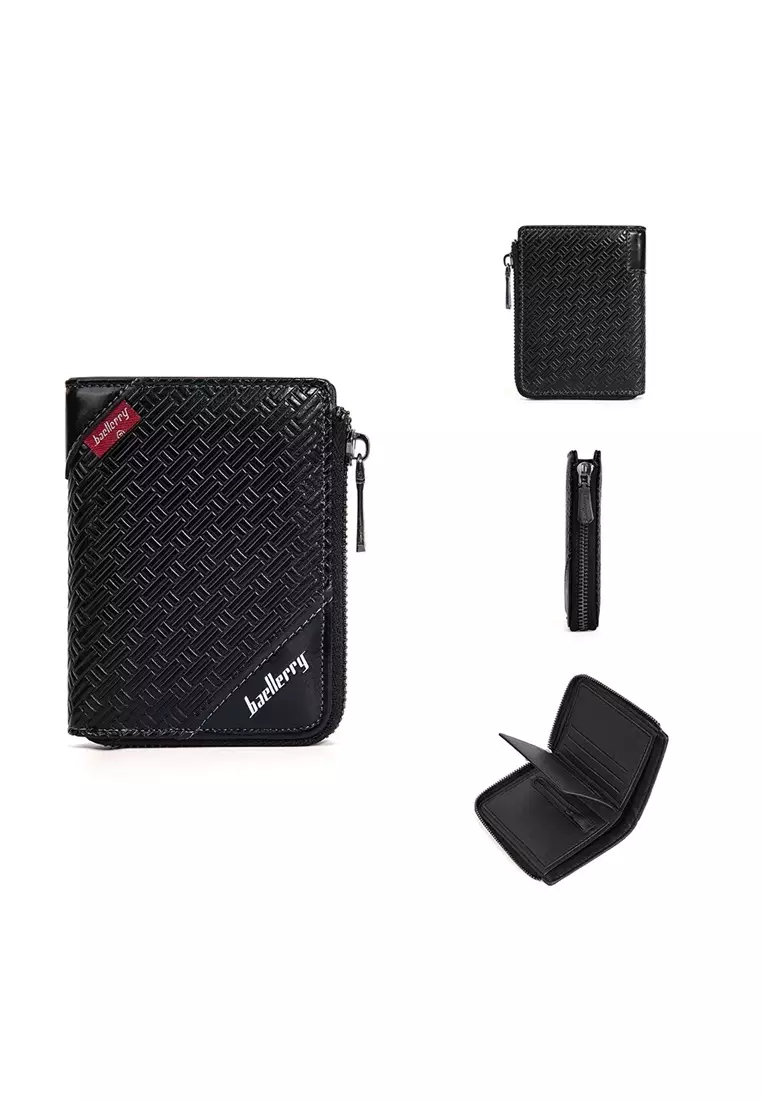 Jual Baellerry Dompet Pria Short Model RFID Protect Material PU Leather ...