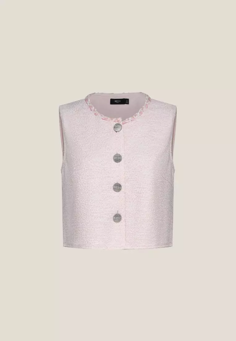 Buy G2000 G2000 Knit Tweed Regular Fit Vest 2025 Online | ZALORA