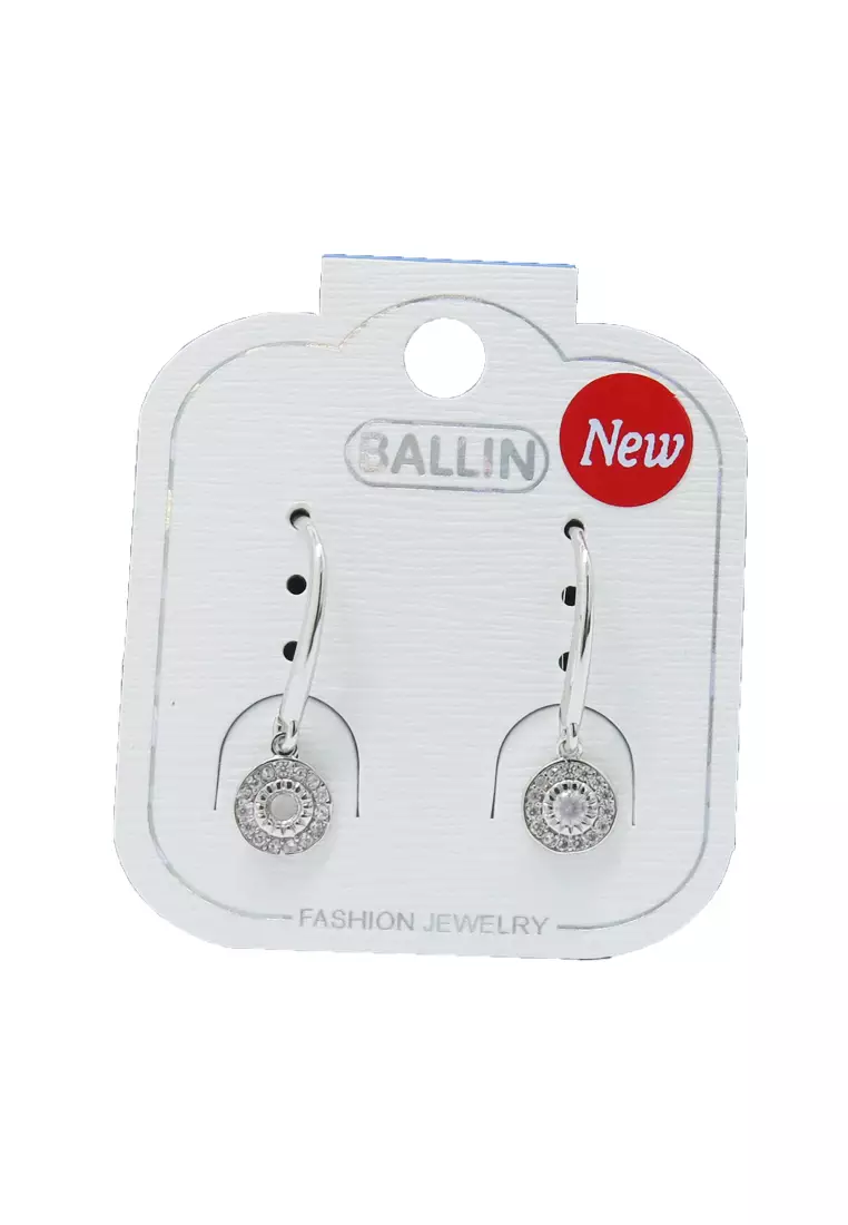 Jual BALLIN Ballin Anting Wanita Kiaria Earing Silver - 6mm Original ...