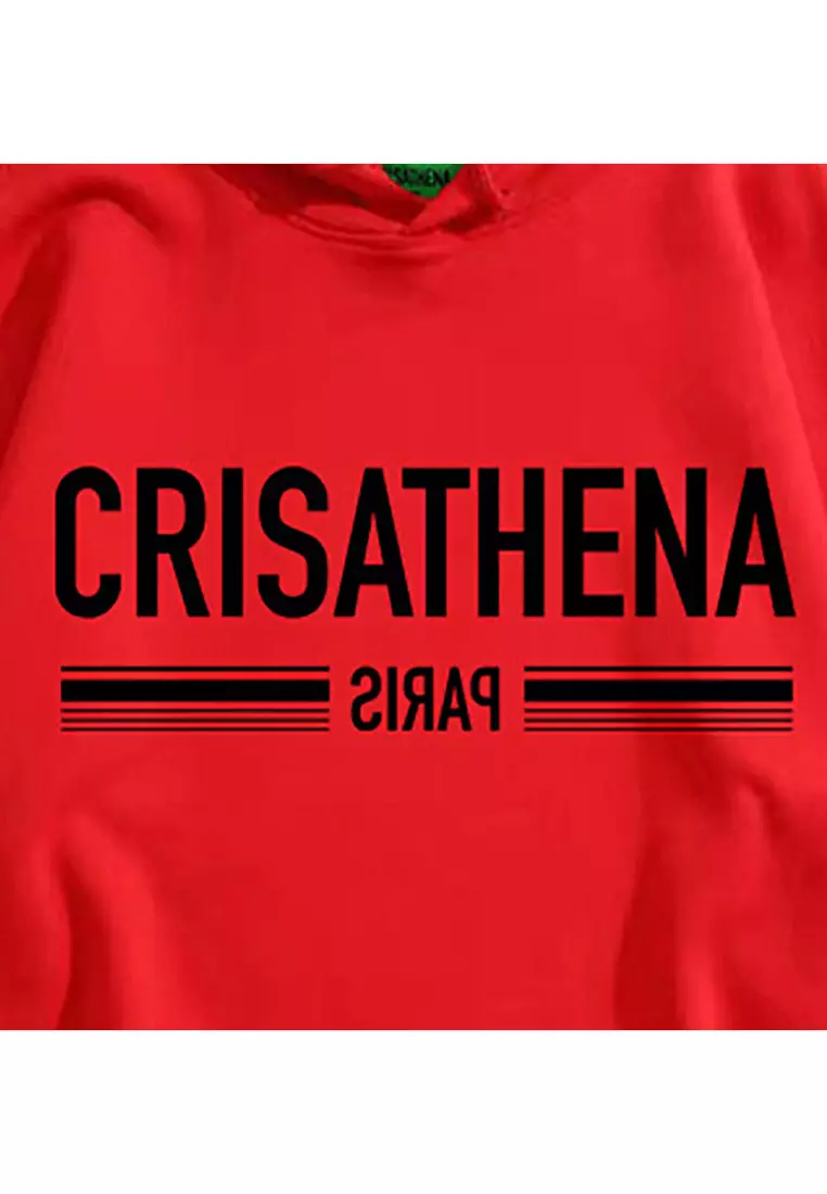 Buy Crisathena Crisathena Paris Hoodie in Red 2026 Online | ZALORA