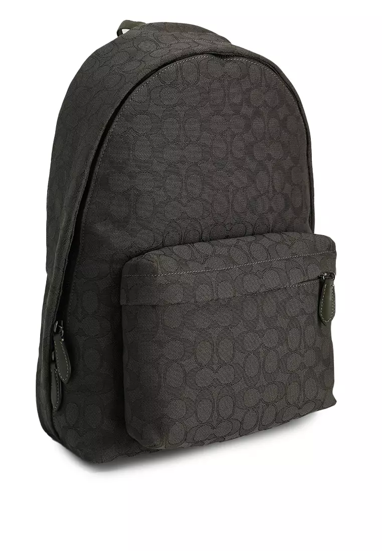 Coach Hall Backpack In Signature Jacquard 2025 | Buy Coach Online ...