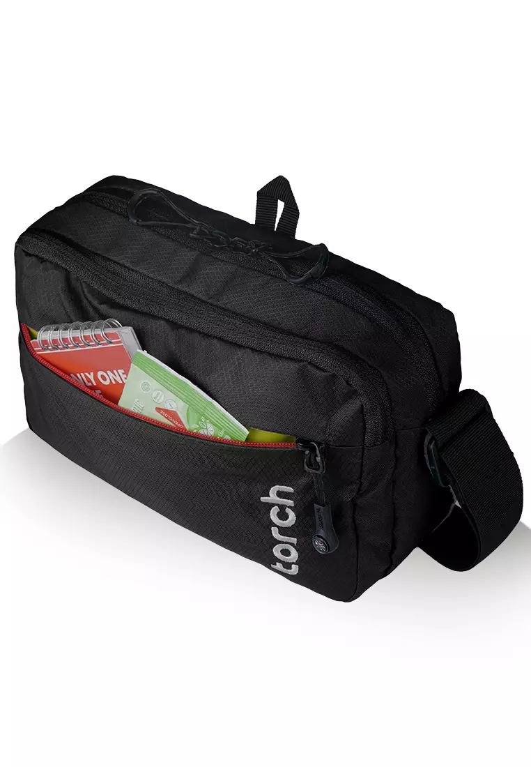 Jual TORCH.ID Torch Kashiba Black Sling Bag Original 2025 | ZALORA ...