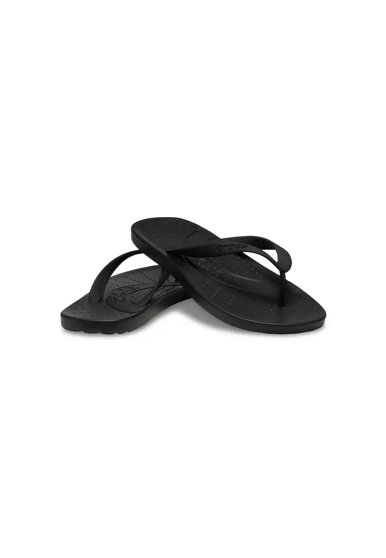 Buy Crocs Essentials Flip in Black 2025 Online | ZALORA Philippines
