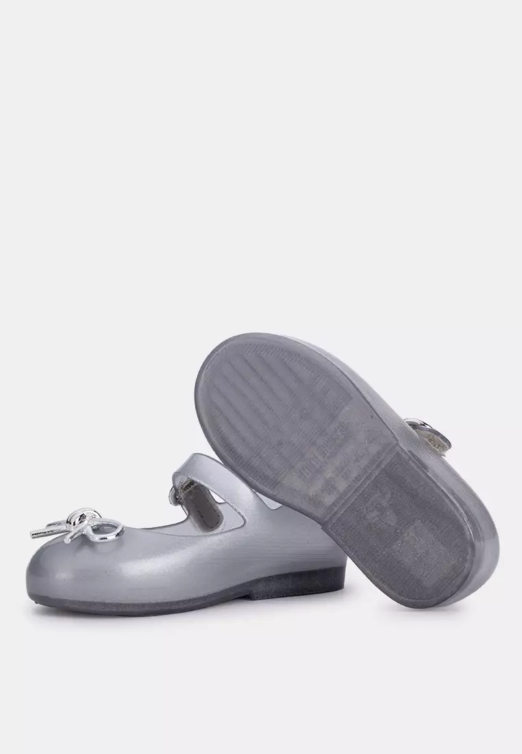 Buy Mini Melissa Sweet Love Chrome Flats 2026 Online | ZALORA Philippines