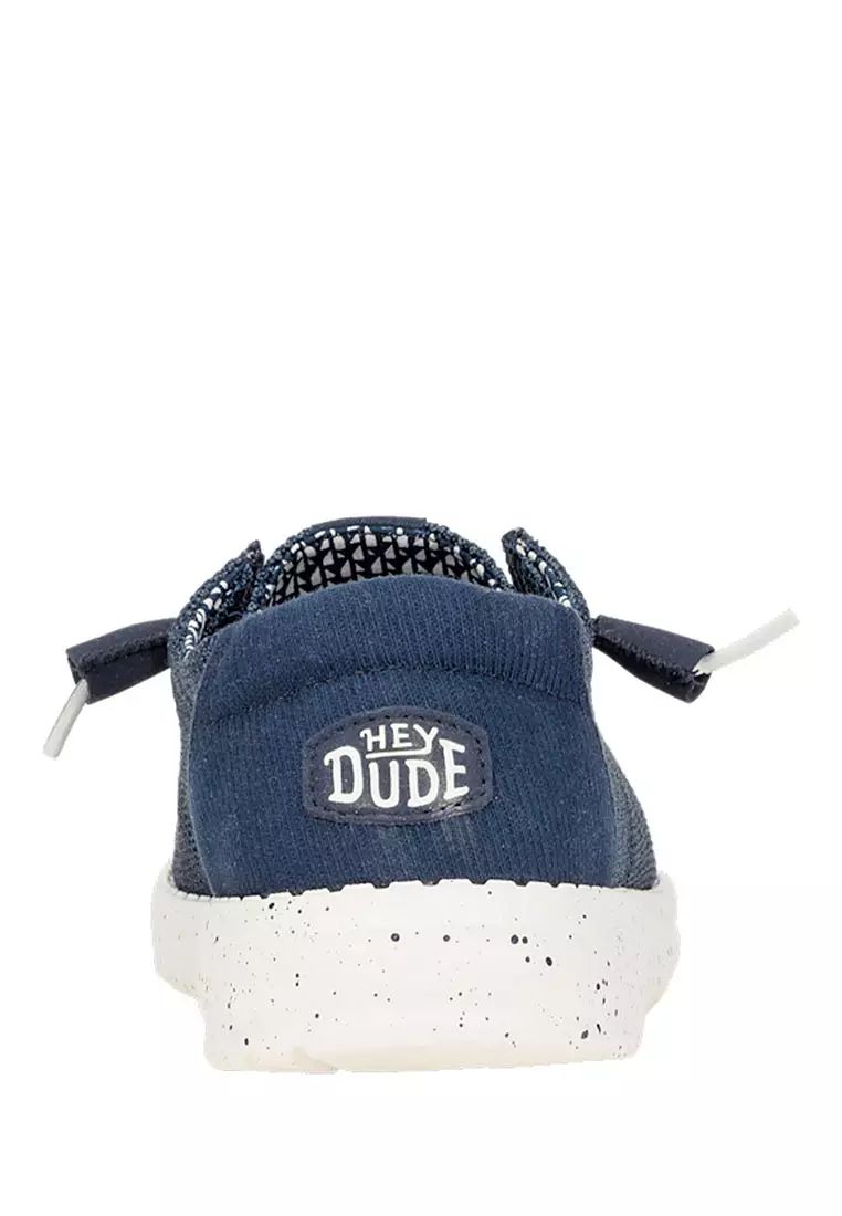 Buy HeyDude Women's Wendy Stretch Sox Slip-On Sneakers - Navy (41878 ...