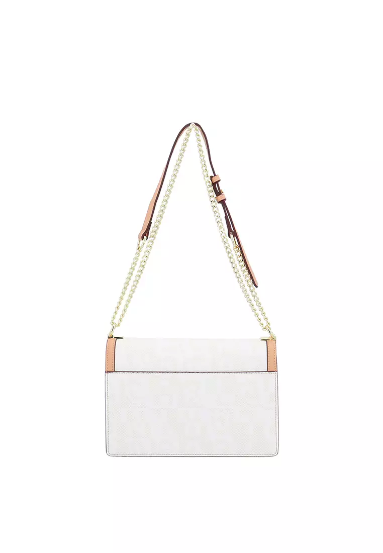 Buy Carlo Rino Agnes CR Monogram 2-Way Crossbody - Beige 2025 Online ...
