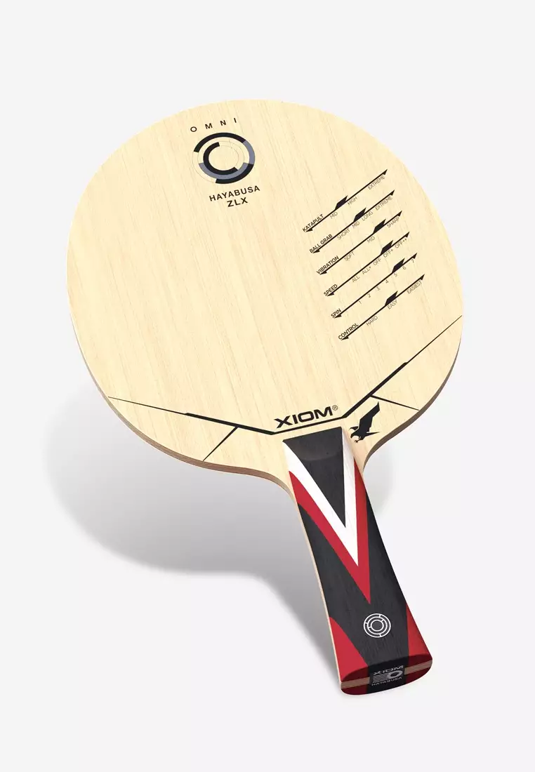 Buy XIOM 2024 Hayabusa ZLX Flared Blade Table Tennis Racket 2025 Online | ZALORA Philippines