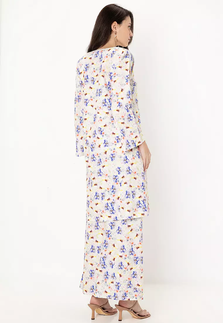 Buy Butik Sireh Pinang Baju Kurung Pahang Sania Online | ZALORA Malaysia