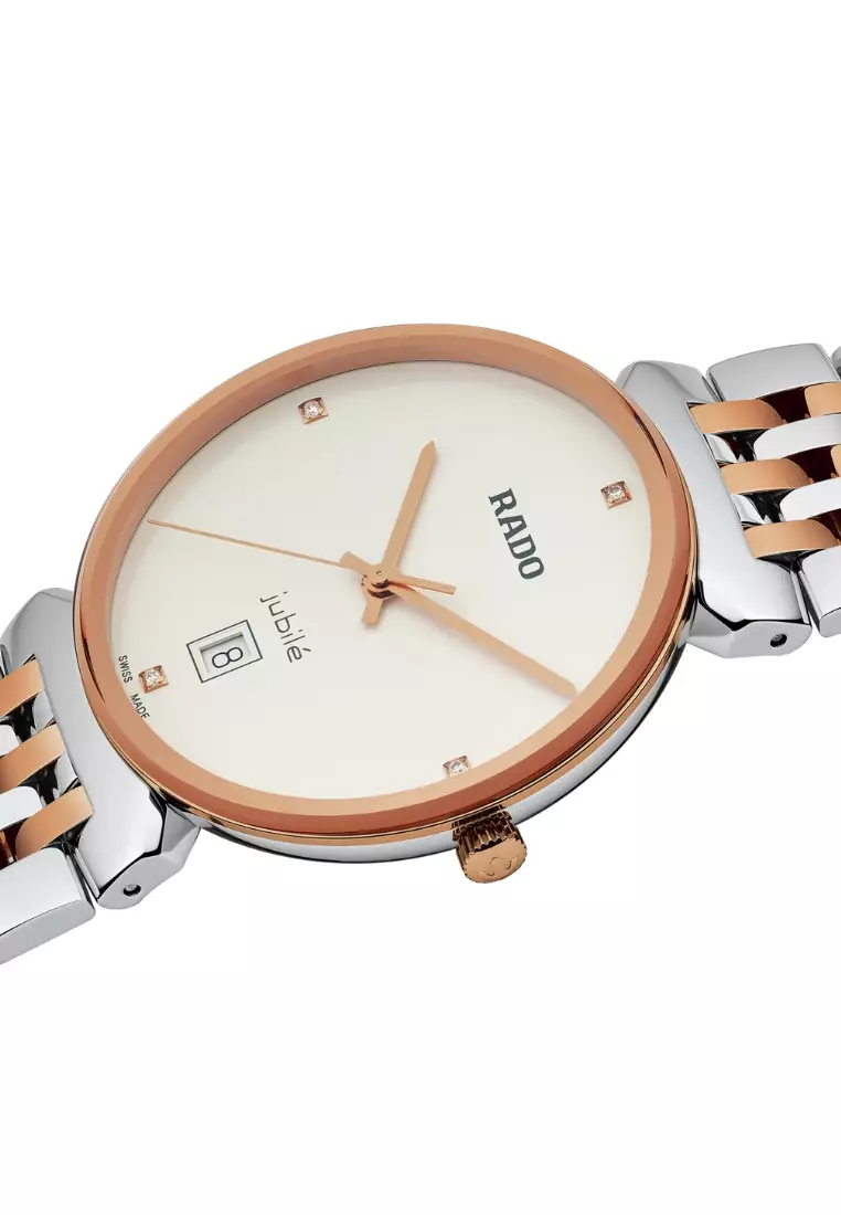 Buy Rado Rado Florence Classic Diamonds Quartz Watch R48912723 Online ...