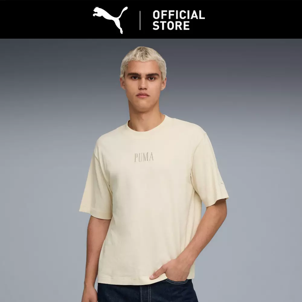 Jual PUMA PUMA Premium ESS Graphic Boxy Tee Unisex Original 2025 ...