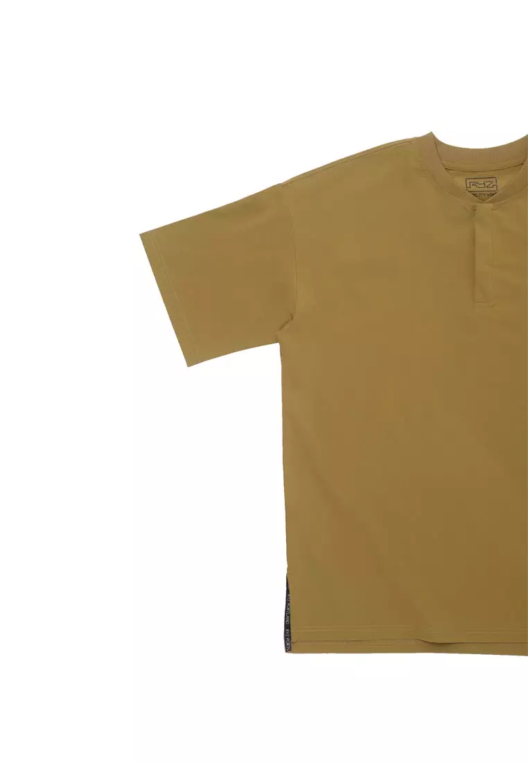 Buy RYZ RYZ MFX HENLEY S/S SHT SHORT SLEEVE SHIRT RZ10EG22SS4112 Beige ...