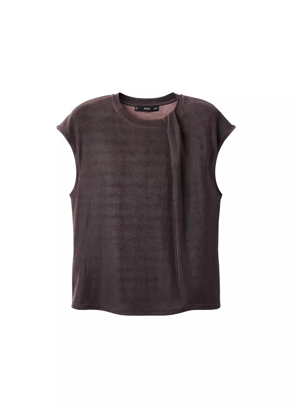 Jual Mango Kaus lurex dengan detail kerutan Original 2026 | ZALORA ...