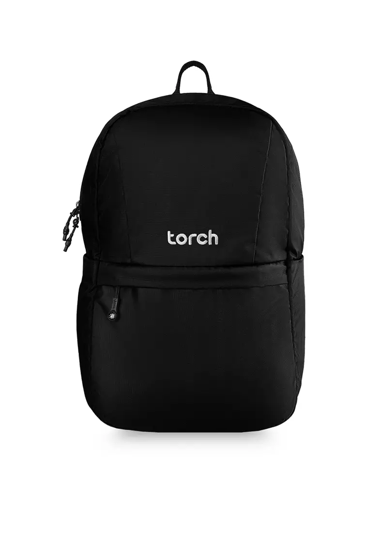 Jual TORCH.ID Torch Ringkas Black Backpack Original 2024 | ZALORA ...