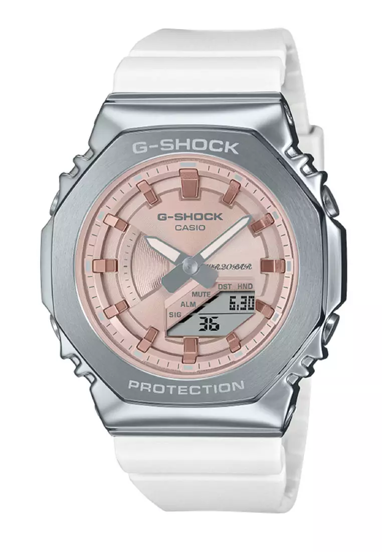 Buy Casio G-shock Women Digital Analog Watch GM-S2100WS-7A 2025 Online ...