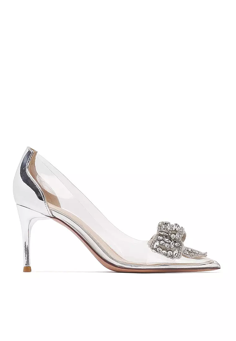 Buy Twenty Eight Shoes VANSA Pointed Toe Rhinestone Bow High Heel Pumps ...