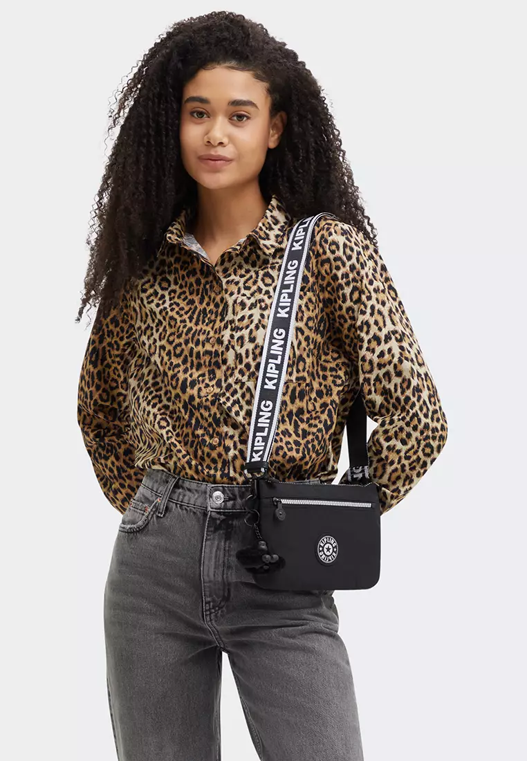 Buy Kipling RIRI ZIP Glorious Silver Crossbody Bag 2025 Online | ZALORA