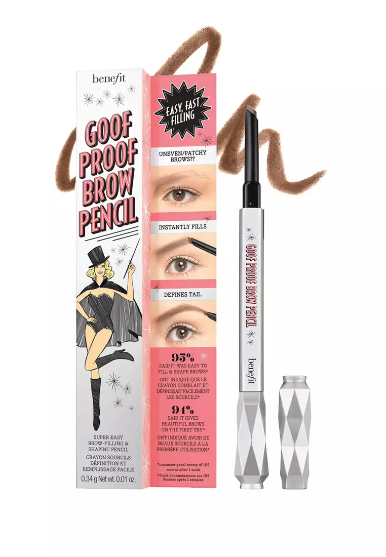Buy Benefit Benefit Goof Proof Easy Brow-filling & Shaping Eyebrow ...