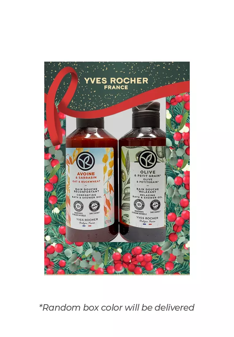 Buy Yves Rocher [HOLIDAY GIFT SETS] Gift Set Shower Gel 200ml (Oat ...